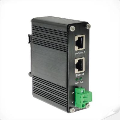 Китай Промышленный 90W 802.3bt PoE++ Инжектор Гигабит DC12V DC24V DC48V Ввод Мини Размер продается