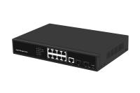 China 8 Port Gigabit Optical Fiber Switch L2 Managed Desktop Ethernet Switch for sale
