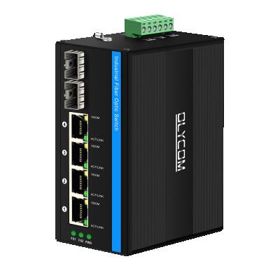 China 4 Port Solar Poe Switch DC12-48V 120w Industrial Ethernet Switch for sale