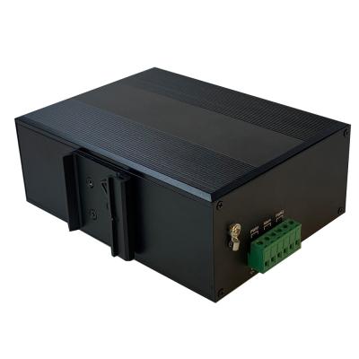 China 8 Port Industrial Managed PoE Switch 2.5G Fiber Din Rail 240W Support PoE Management for sale