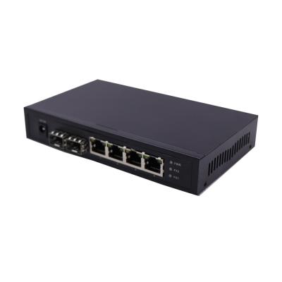 China Fiber Optic POE Switch Auto MDI/MDIX for sale