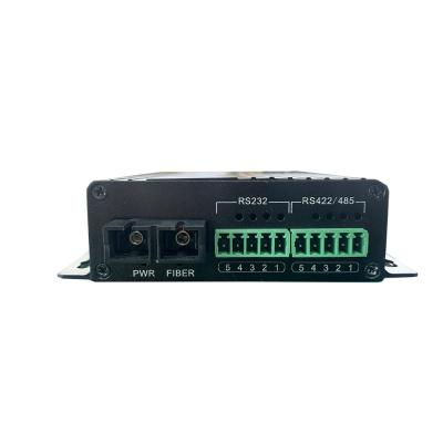 China Industrial Serial Fiber Converter Serial RS232/RS422/RS485 To Fiber for sale
