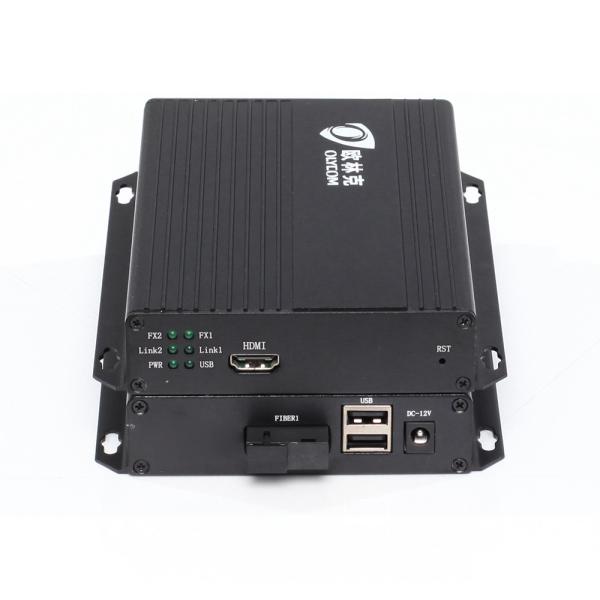 1080P 4K Kvm HDMI DVI Extender With USB 20km Distance On SC ST FC Fiber