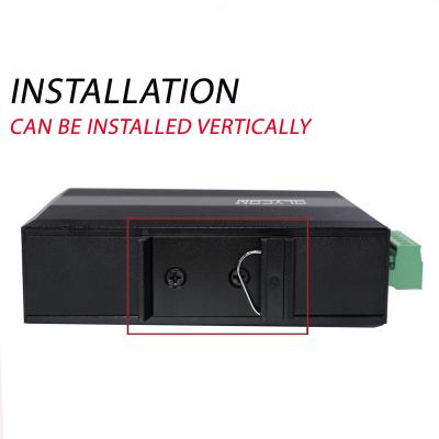 Cina 5 Port Industrial Network Switch Hub 10/100Mbps SC Connector Non gestito Basato su Realtek in vendita