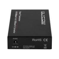 China 2 Port Gigabit Media Converter Unmanaged SC Port Duplex Singlemode Multimode for sale