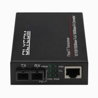 China 2 Port Gigabit Media Converter Unmanaged SC Port Duplex Singlemode Multimode for sale