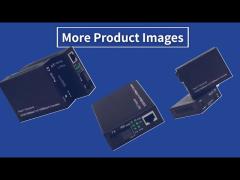 Convertisseur multimédia 1G SFP Gigabit Ethernet à fibre optique non géré Mini taille Noir DC5V