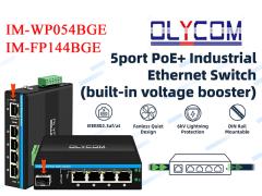 Comutador de rede à prova d'água de 8 portas Gigabit Comutador Ethernet robusto com 4 portas de fibra