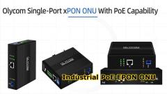 Olycom Industrial Gigabit Single-Port xPON PoE ONU