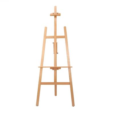 China Foldable Tripod Wooden Display Easel 120cm 145cm 175cm Art Easel Stand FSC Approved for sale