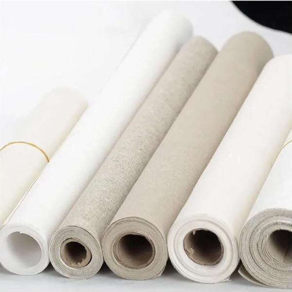 Quality Cotton And Linen Blend Oil Painting Canvas Roll Blank For Oil And Acrylic for sale