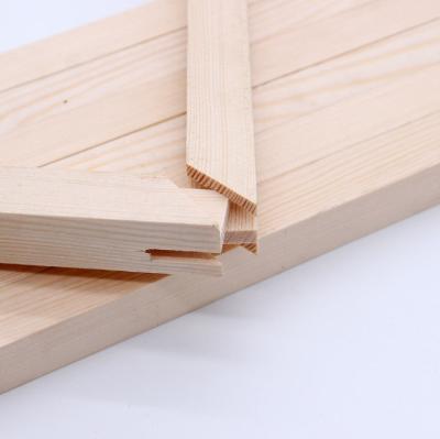 China MDF Board Pine Canvas Stretcher Bars Kiln Dried Splinter Free For DIY Framing for sale