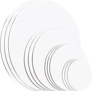 China Matte Finish Round Painting Canvas Panel , Drawing Canvas Board For Oil Painting for sale