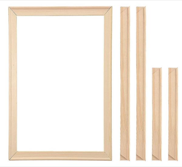 Quality Wooden Canvas Frame Custom Size Wood Stretcher Bars For Canvas And Wall Art for sale