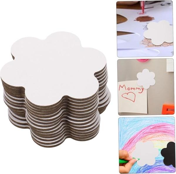 Quality OEM ODM Flower Shape Artists Canvas Boards 100% Pure Cotton Canvas Panels White for sale