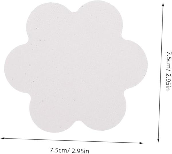 Quality OEM ODM Flower Shape Artists Canvas Boards 100% Pure Cotton Canvas Panels White for sale
