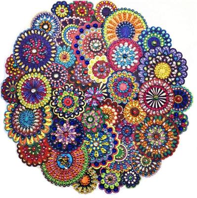 China Partial Diamond Crystal Painting Kit Mandala DIY Diamond Painting Set For Home Decoration for sale
