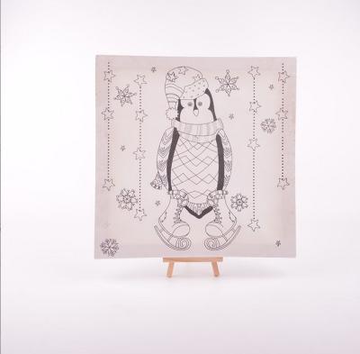 Cina Prodotti di pittura fai da te Kit di pittura su tela pre-stampati con pennelli e dimensioni diverse disponibili in vendita