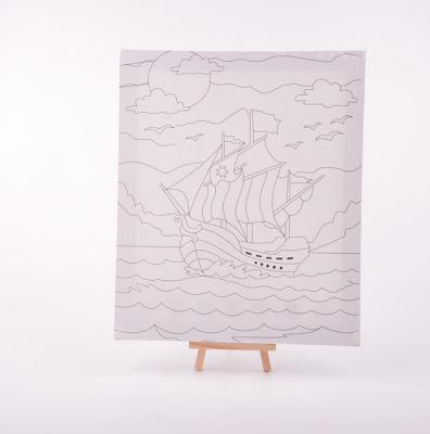 Cina Prodotti di pittura fai da te Kit di pittura su tela pre-stampati con pennelli e dimensioni diverse disponibili in vendita