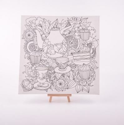 Cina Prodotti di pittura fai da te Kit di pittura su tela pre-stampati con pennelli e dimensioni diverse disponibili in vendita