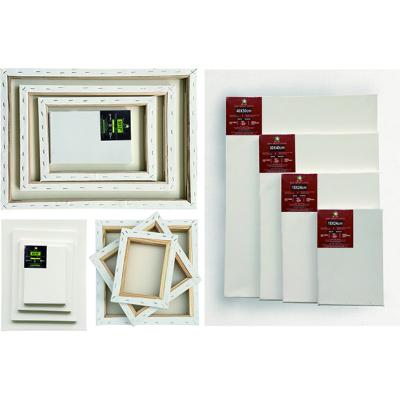 중국 오일 페인팅 및 친환경 용해성 라텍스 UV 잉크 지원을위한 매트 피니쉬와 함께 사용자 정의 크기 100% 면 뻗은 캔버스 보드 판매용