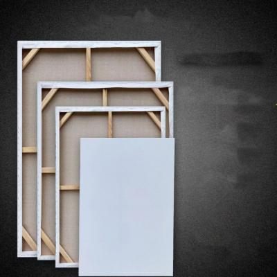 China Grootschalig gestreken canvasbord met matte afwerking van 380+/-50 dikte voor olieverf op maat Te koop