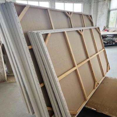 China Grootschalig gestreken canvasbord met matte afwerking van 380+/-50 dikte voor olieverf op maat Te koop