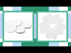 3mm Thickness Heart Shape Canvas Board Panels For Students And Professional Artists