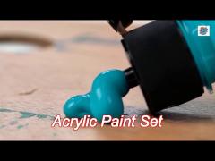 25 Colors Large Set Acrylic Paint Non Toxic Art Painting Supplies For Artist Beginner