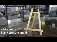 Small Painting Art Set With Easel And Canvas , Stretched Canvases Panels Pack OEM