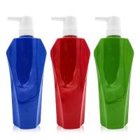 Quality Factory Custom Shampoo Hair Conditioner Bottles 600ml PET Plastic Lotion Shower for sale