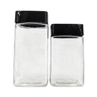 Quality Custom Food Grade 700ml 880ml PET Rectangular Jars Food Storage Jars Plastic for sale
