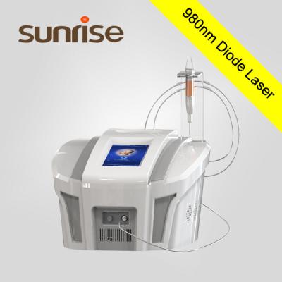 China Beijing sunrise 980nm High performance best effective beauty device spider vein removal for sale