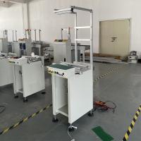 China 0.6M Single-Rail Link Conveyor with Lamp Frame for sale