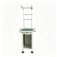 China 0.6M Single-Rail Link Conveyor with Lamp Frame for sale