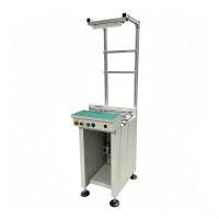 China 0.5M Single-Rail PCB Conveyor With LED Lamp Frame for sale
