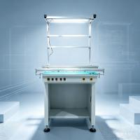 China 1M Dual Track SMT PCB Conveyor With LED Light Frame for sale
