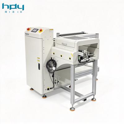 China Automatic PCB Unloader with 90W Taiwan-made Brake Motor, Adjustable Platform Pitch, and Dual Magazine Size Compatibility for SMT Lines for sale