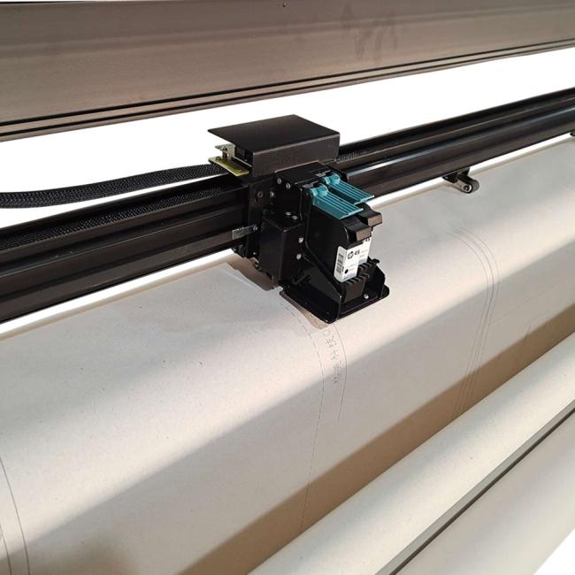 CAD Paper Pattern Plotter control panel