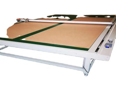 China Blue Frame Silver Case 1200*900mm Pen Cutting Pen Engraving Speed Creaser Flatbed Pattern Cutter for sale