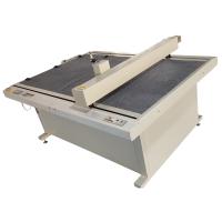 China Flatbed Cutting Machine with 1500x900mm Cutting Area Pneumatic Fixation Technology and All Aluminum Countertops for Garment Pattern Making for sale