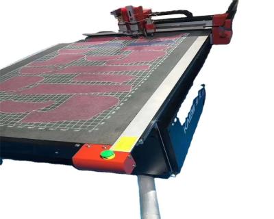 China Digitale snijmachine voor textiel 2500x1600 Te koop