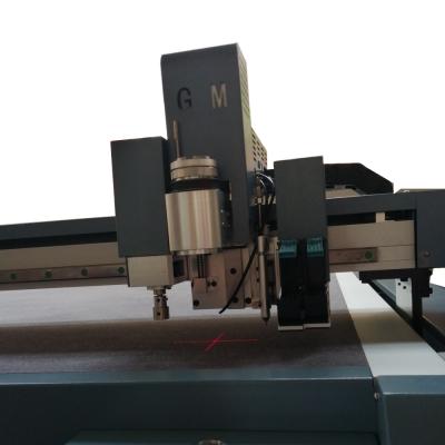 China Seamless White Paper Cutting with Fabric CNC Digital Cutter and Auto Materials Feeder for sale