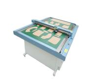 China KAEMI Flatbed Cutter Plotter with 1500x1000mm Cutting Scope 1200mm/s Speed and All Aluminum Countertops for sale