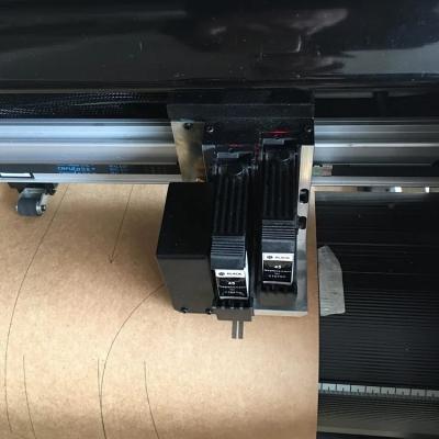 China 220cm Max Width KAEMI Vertical Inkjet Paper Pattern CAD Printing and Cutting Plotter for sale