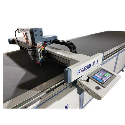 China 2500mmx1600mm Stof Textiel CNC Digitale Snijmachine Met Touch Screen Control Te koop