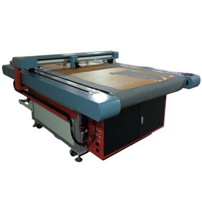 China Automatic Roller Inkjet Flatbed Cutting Plotter Paper Pattern Cutter for Card Printer for sale