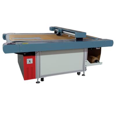 China Automatic Roller Inkjet Flatbed Cutting Plotter Paper Pattern Cutter for Card Printer for sale