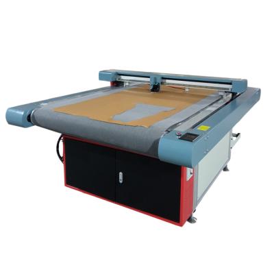 China Automatic Roller Inkjet Flatbed Cutting Plotter Paper Pattern Cutter for Card Printer for sale