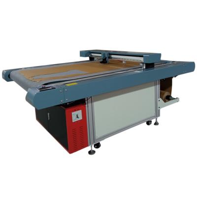 China Automatic Roller Inkjet Flatbed Cutting Plotter Paper Pattern Cutter for Card Printer for sale